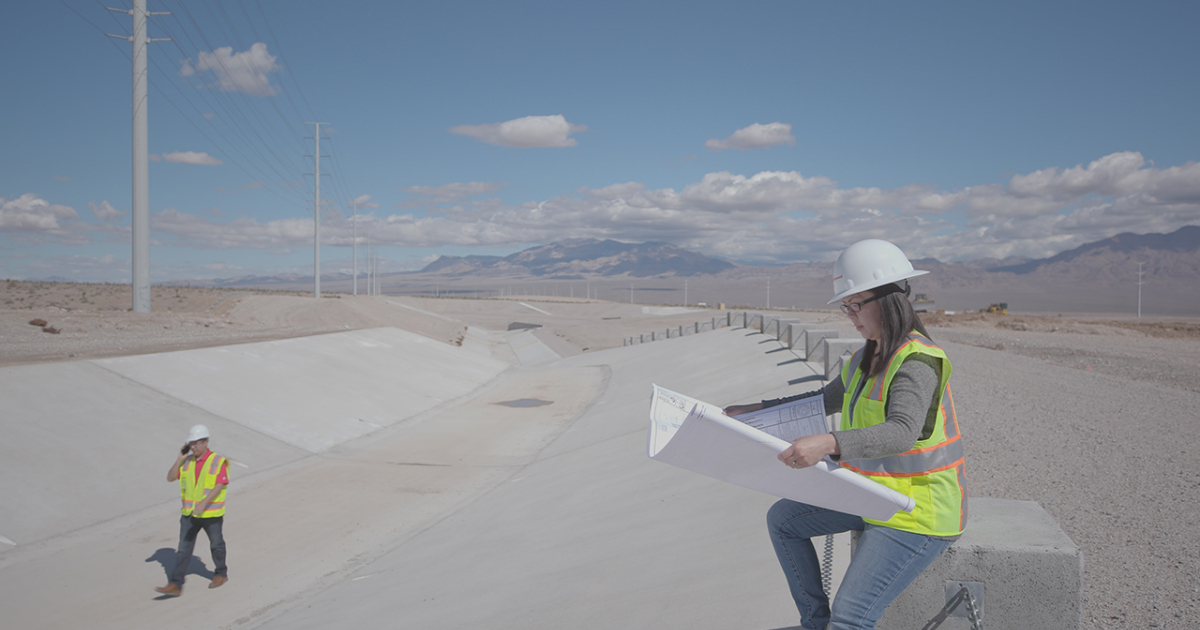 Skye Canyon Detention Basin 1